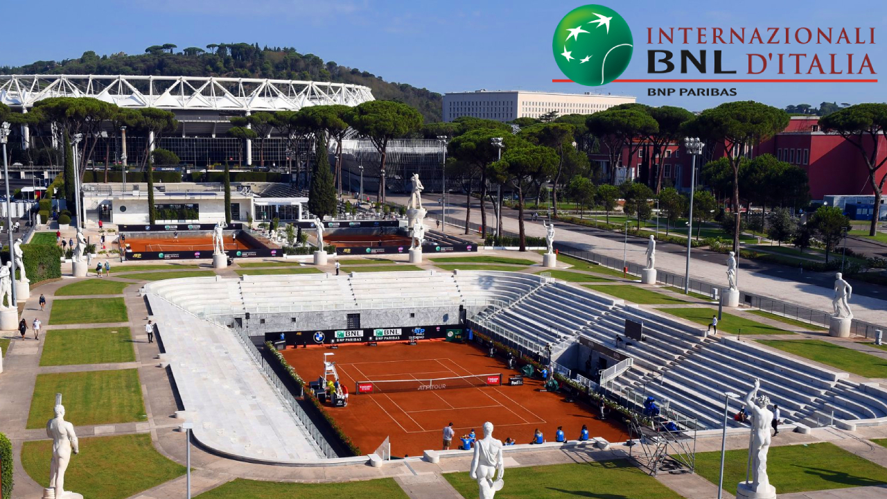 Internazionali BNL d'Italia: Grand Stand Arena (9/15/20) - Live Stream ...