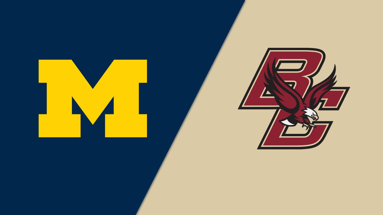 Michigan vs. Boston College 8/25/23 - Stream the Game Live - Watch ESPN