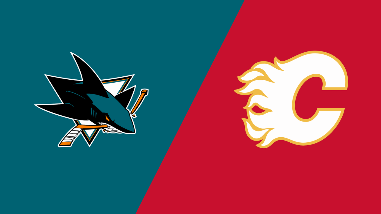 San Jose Sharks vs. Calgary Flames 4/13/25 - Stream the Game Live ...