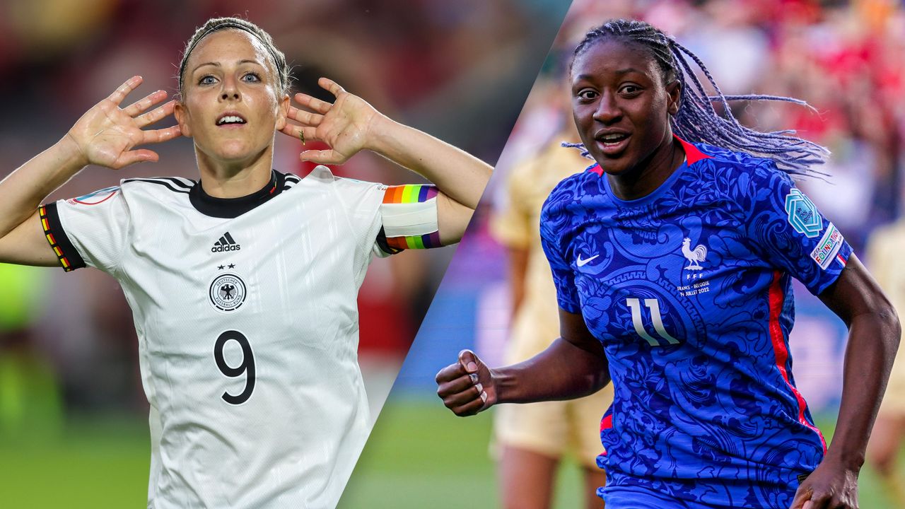 Germany vs. France (Semifinal 2) UEFA Women's EURO 2022 7/27/22 ...