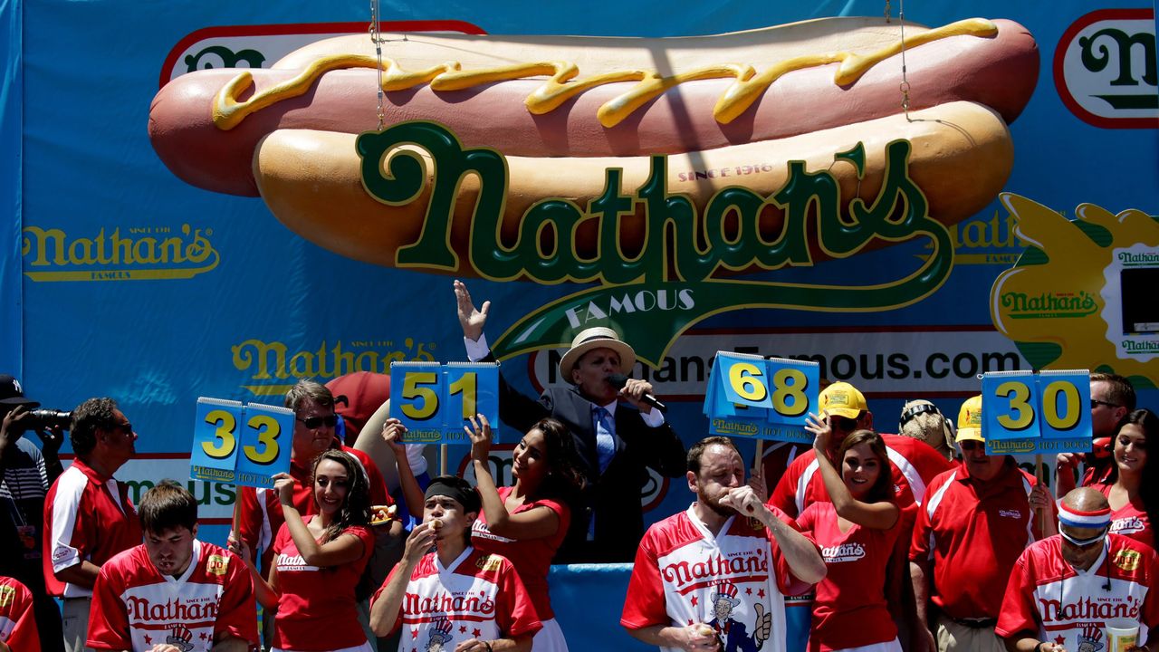 2018 Nathan's Famous Hot Dog Eating Contest (7/2/23) - Live Stream ...
