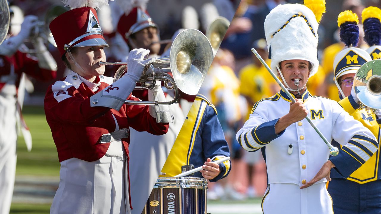 Marching Bands Pregame Performance: CFP Semifinal at the Rose Bowl Game ...