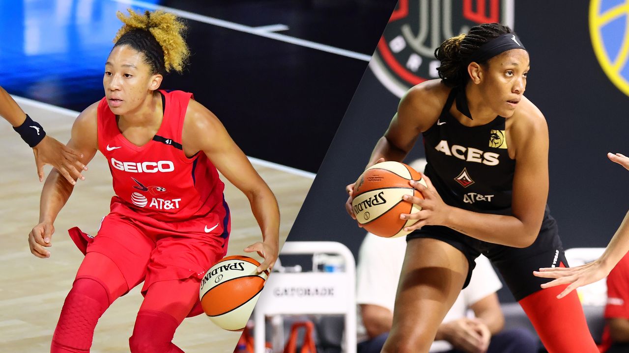 In Spanish-Washington Mystics vs. Las Vegas Aces 8/15/20 - WNBA Live ...