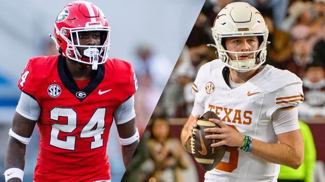 #5 Georgia vs. #2 Texas (Championship) (12/28/24) - Live Stream - Watch ESPN