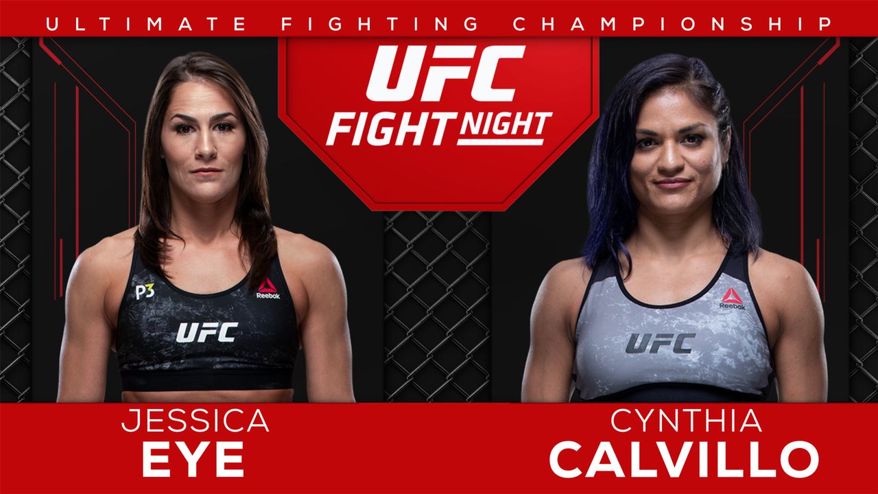 UFC Live presented by Modelo: Fight Night: Eye vs. Calvillo (6/12/20 ...