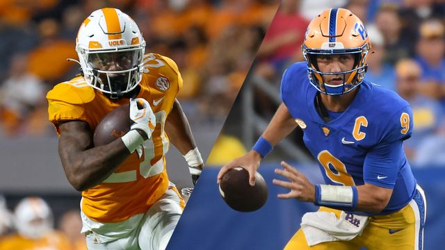 #24 Tennessee vs. #17 Pittsburgh (9/10/22) - Live Stream - Watch ESPN