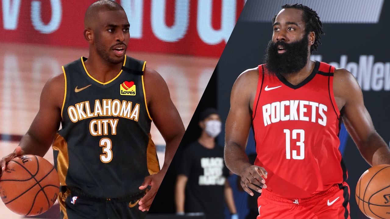 Oklahoma City Thunder vs. Houston Rockets (First Round, Game 7) 9/2/20 ...