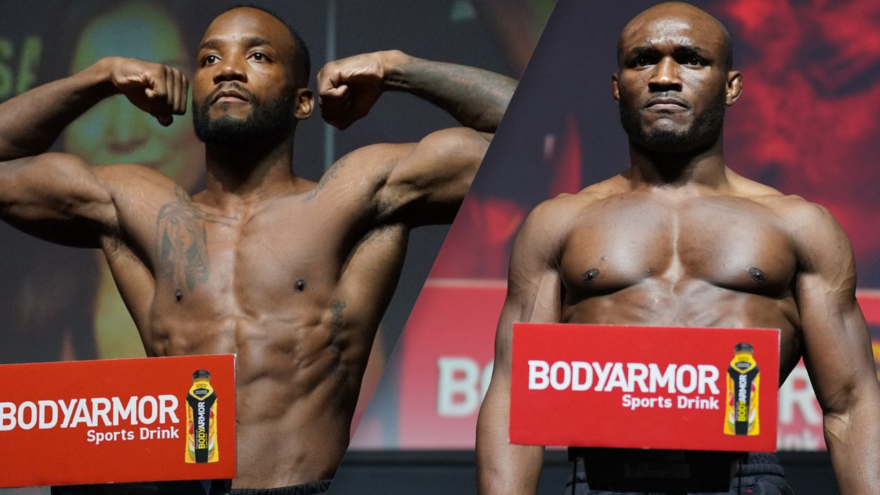 UFC 286 Ceremonial Weigh-In: Edwards vs. Usman 3 (3/17/23) - Live ...