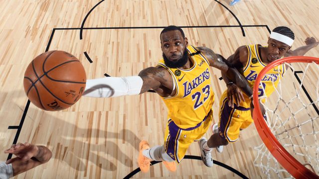 Above the Rim Cameras-Miami Heat vs. Los Angeles Lakers (Finals, Game ...