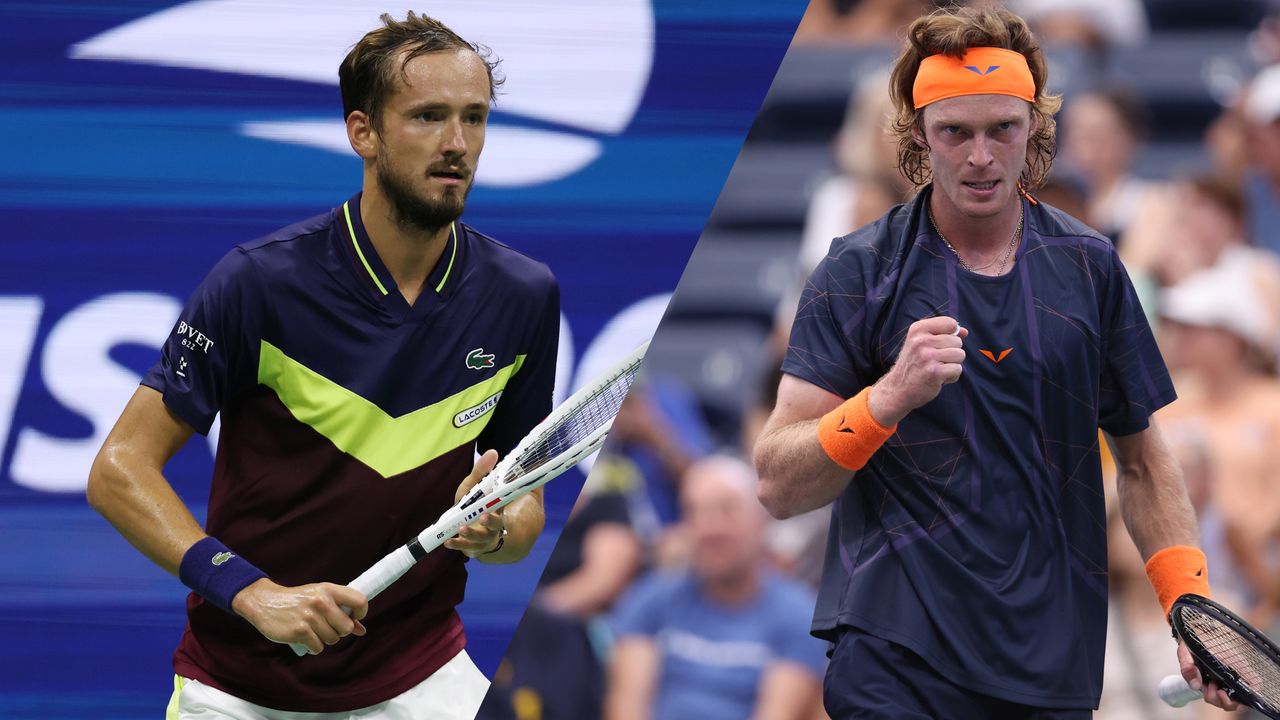 (3) Medvedev vs. (8) Rublev (Men's Quarterfinals) (9/6/23) - Live Stream - Watch ESPN